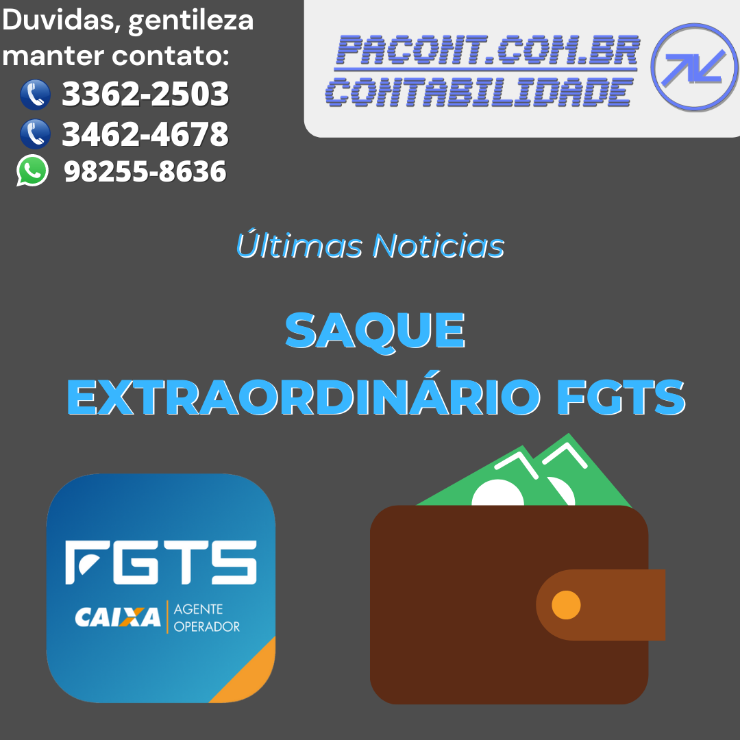 Governo Federal Divulga Calendário Do Saque Extraordinário Do Fgts R