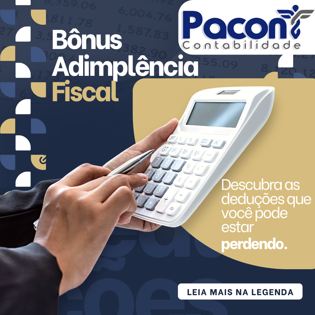 CSL - Bônus de Adimplência Fiscal - Utilização - Critérios - Pacont